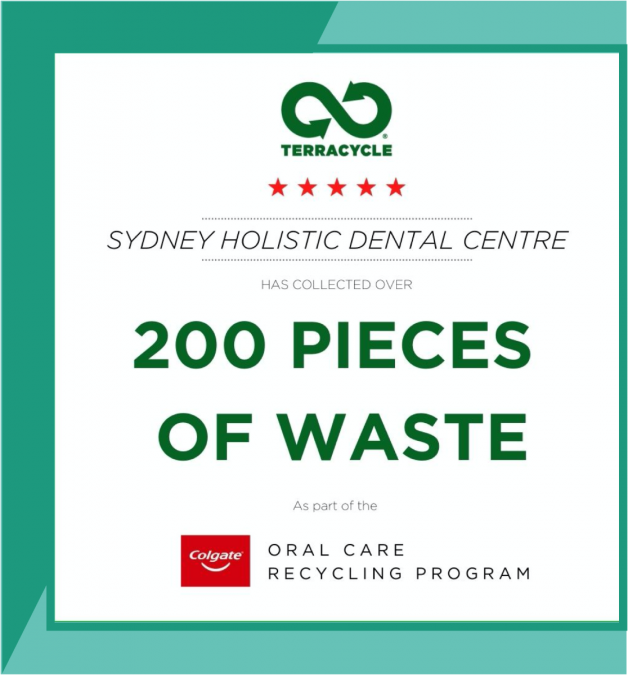 Oral Products Recycling Program at SHDC - Sydney Holistic Dental Centre